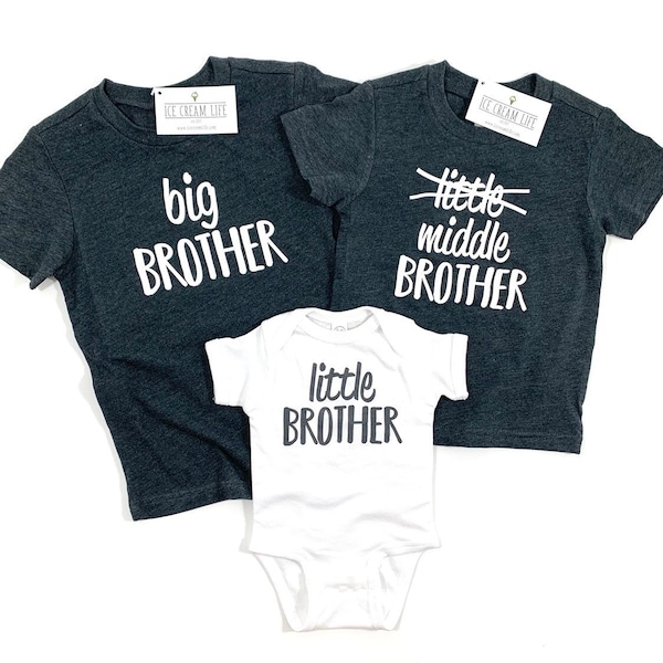 Middle Brother Shirt - Etsy