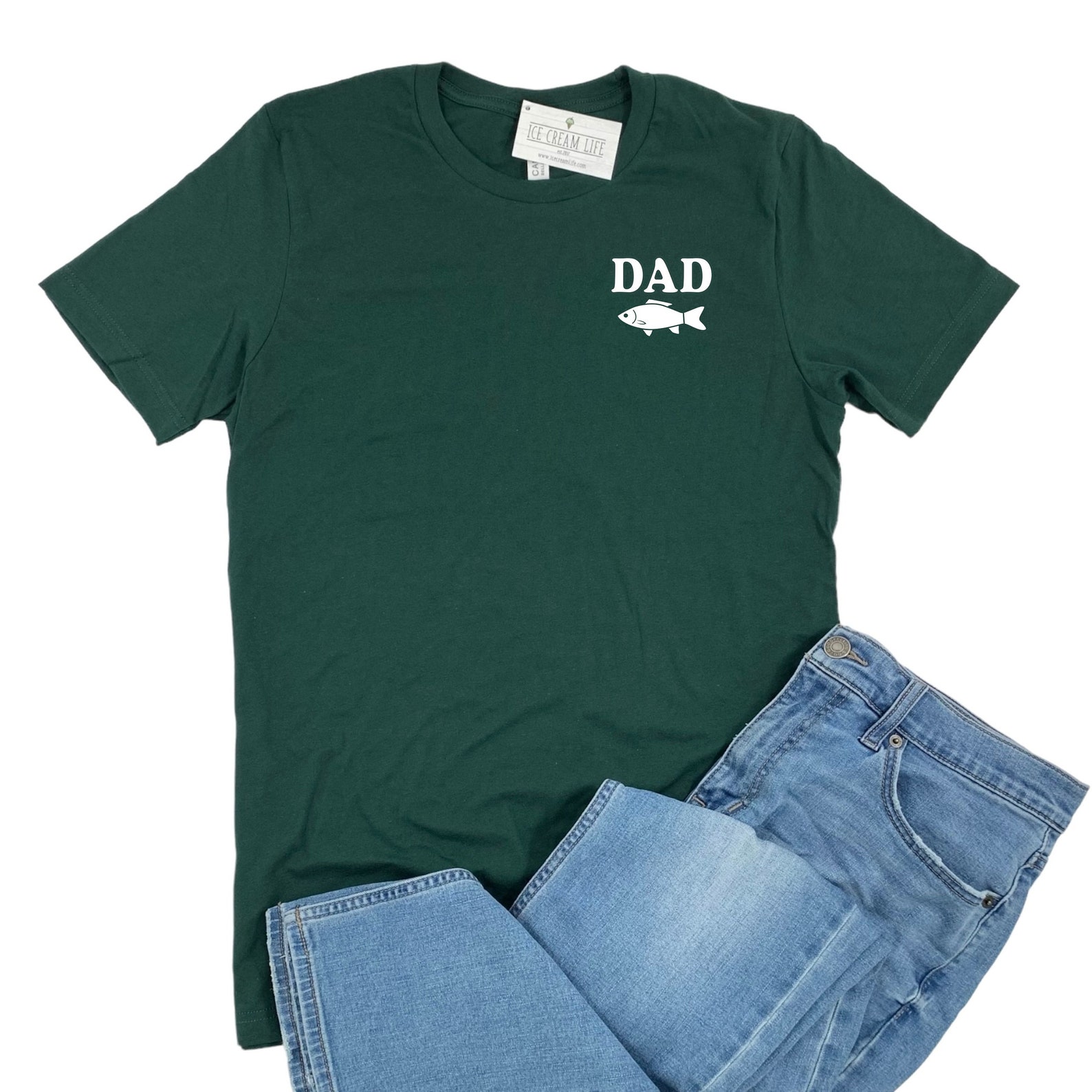 Dad's Fishing Buddy Shirt, Dad and Kids Matching Shirts, Dad and Son ...