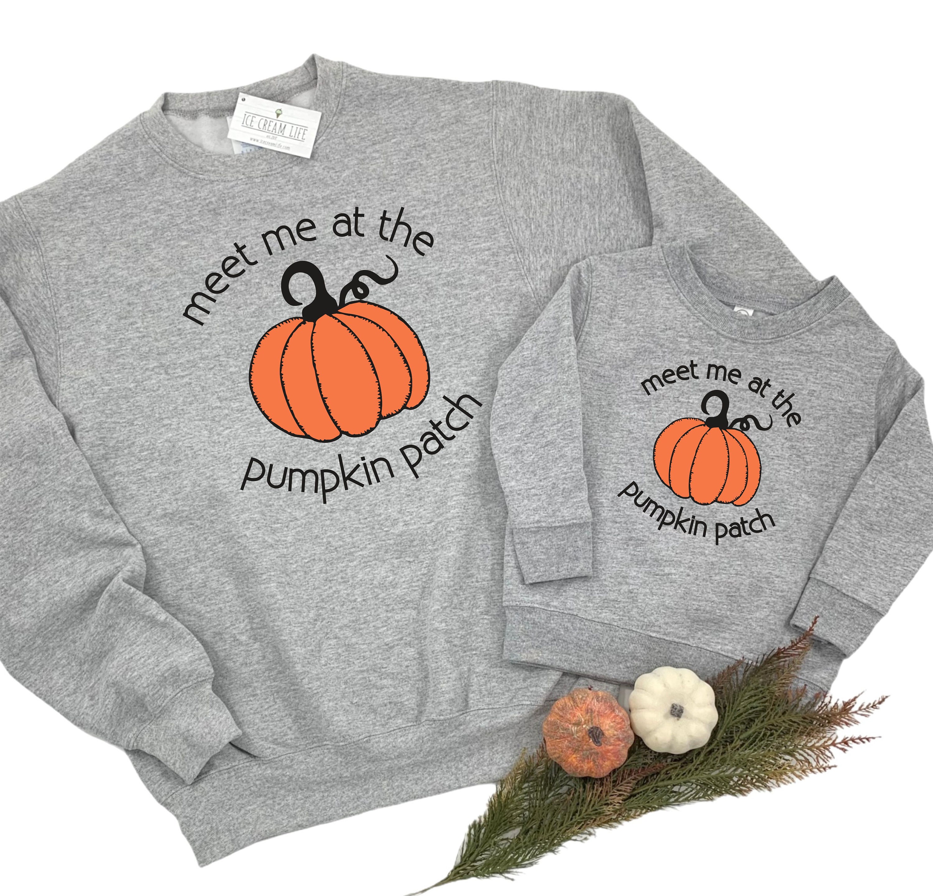 Pumpkin Patch Sweatshirts Family Matching Fall Shirts Adult | Etsy