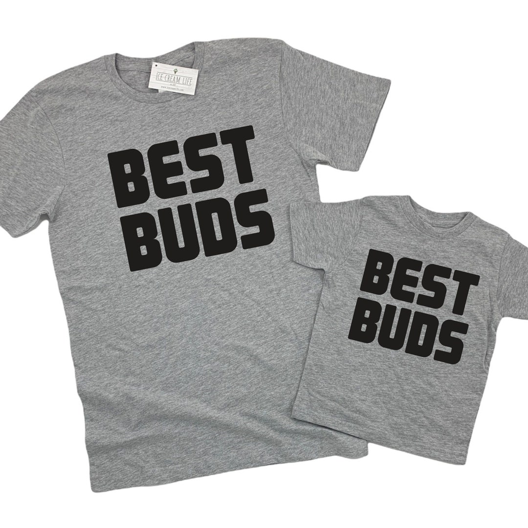 Best Buds Matching Shirts, Dad and Me Tees, Father's Day Gift - Etsy