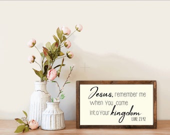 Jesus Remember Me | Etsy