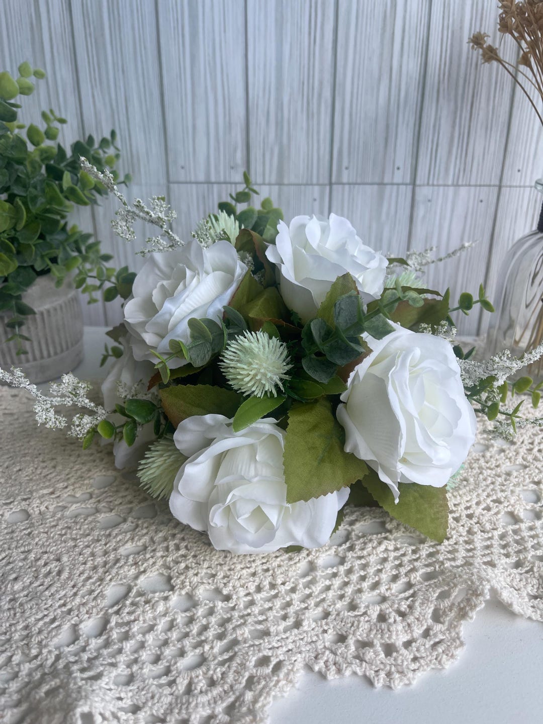 Floral Arrangement Half Sphere Home Decor Floral Customized Decoration ...