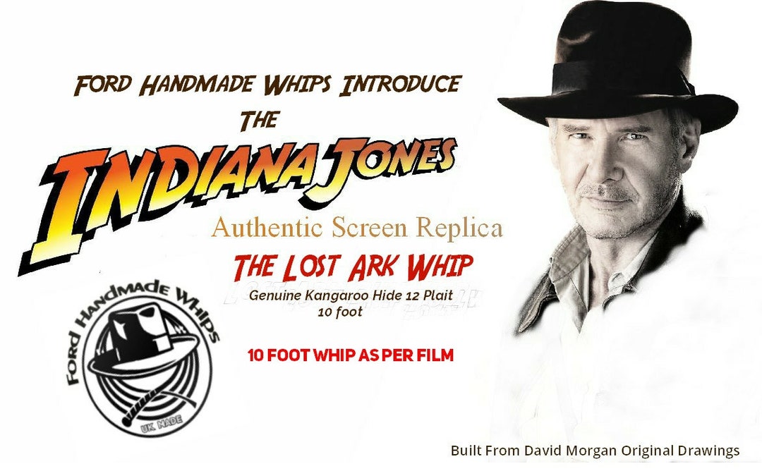 Collectors Replica of Indiana Jones Bullwhip 10 Ft Version as Used in ...