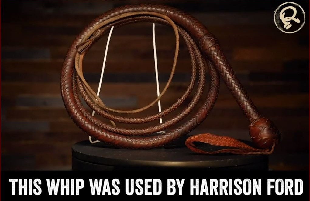 Collectors Replica of Indiana Jones Bullwhip 10 Ft Version as Used in ...