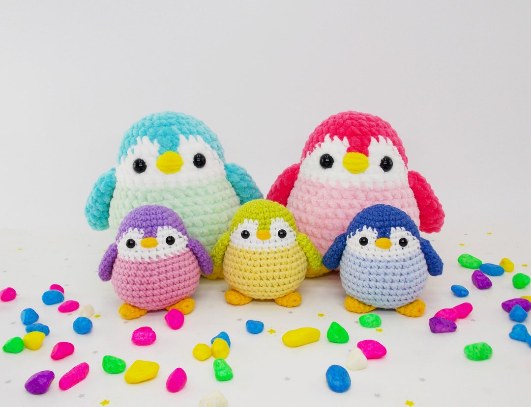 Amigurumi Crochet Pattern Penguin / Crocheted Penguin / Amigurumi ...
