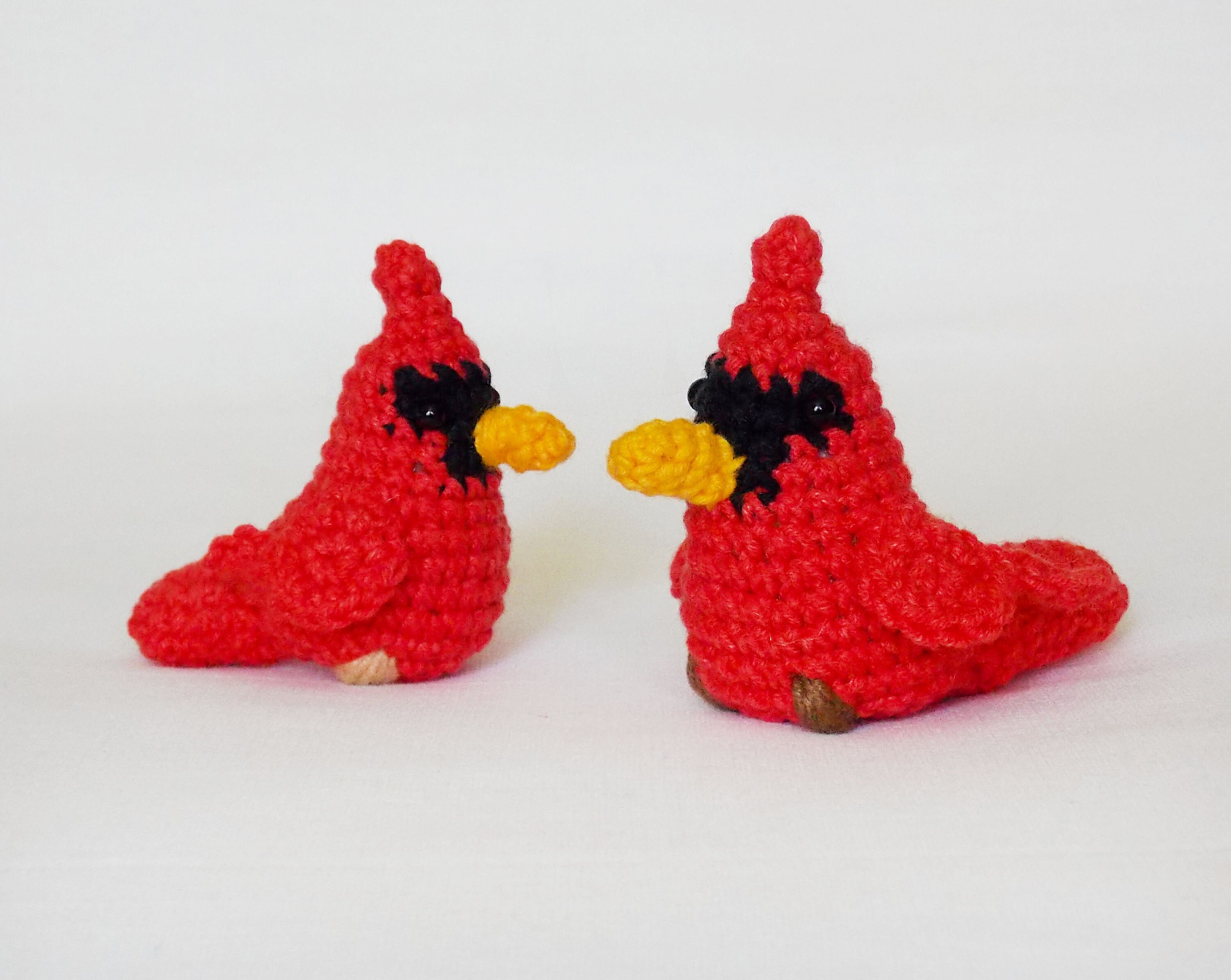 Amigurumi crochet pattern robin bird / crocheted robin / | Etsy