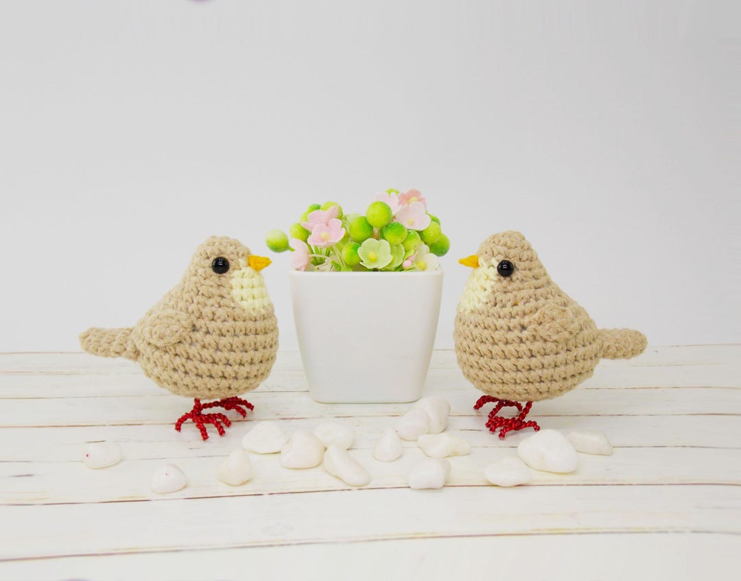 Amigurumi Wren Crochet Pattern: Bird (PDF Pattern) - Etsy
