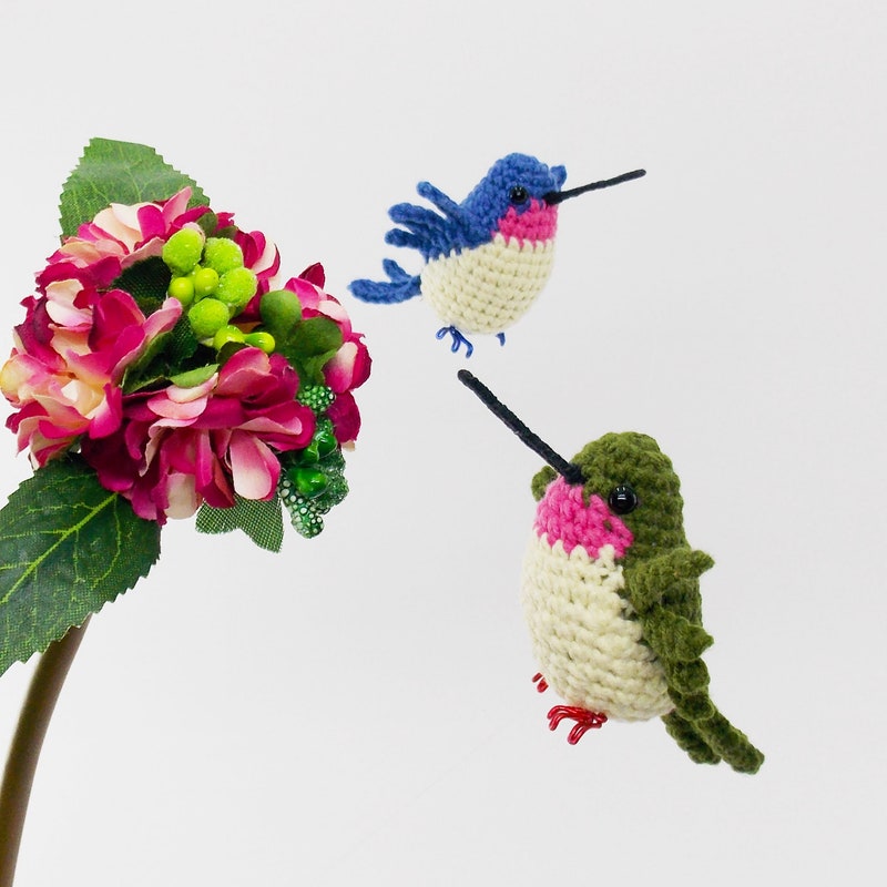Crochet Hummingbird - Etsy