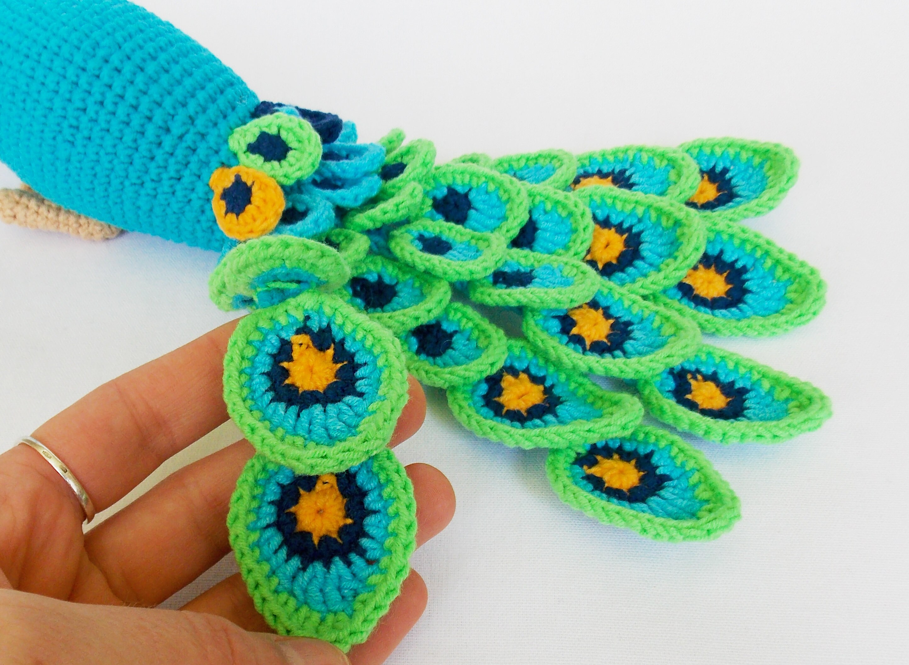 Amigurumi Crochet Peacock Pattern: Stuffed Bird (PDF Pattern) - Etsy