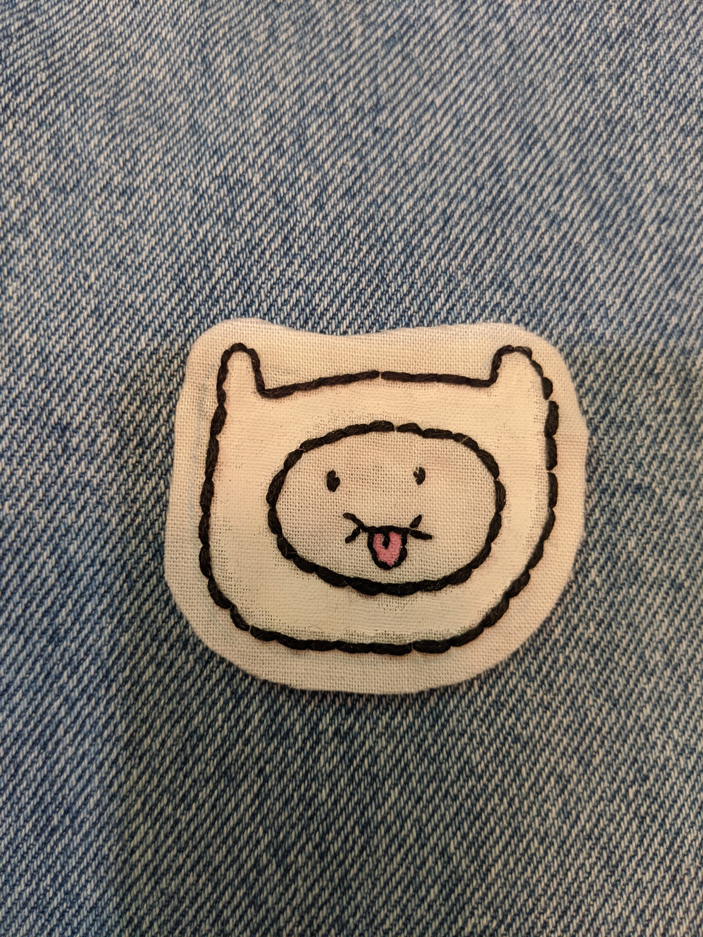 Finn the Human Adventure Time Patch - Etsy