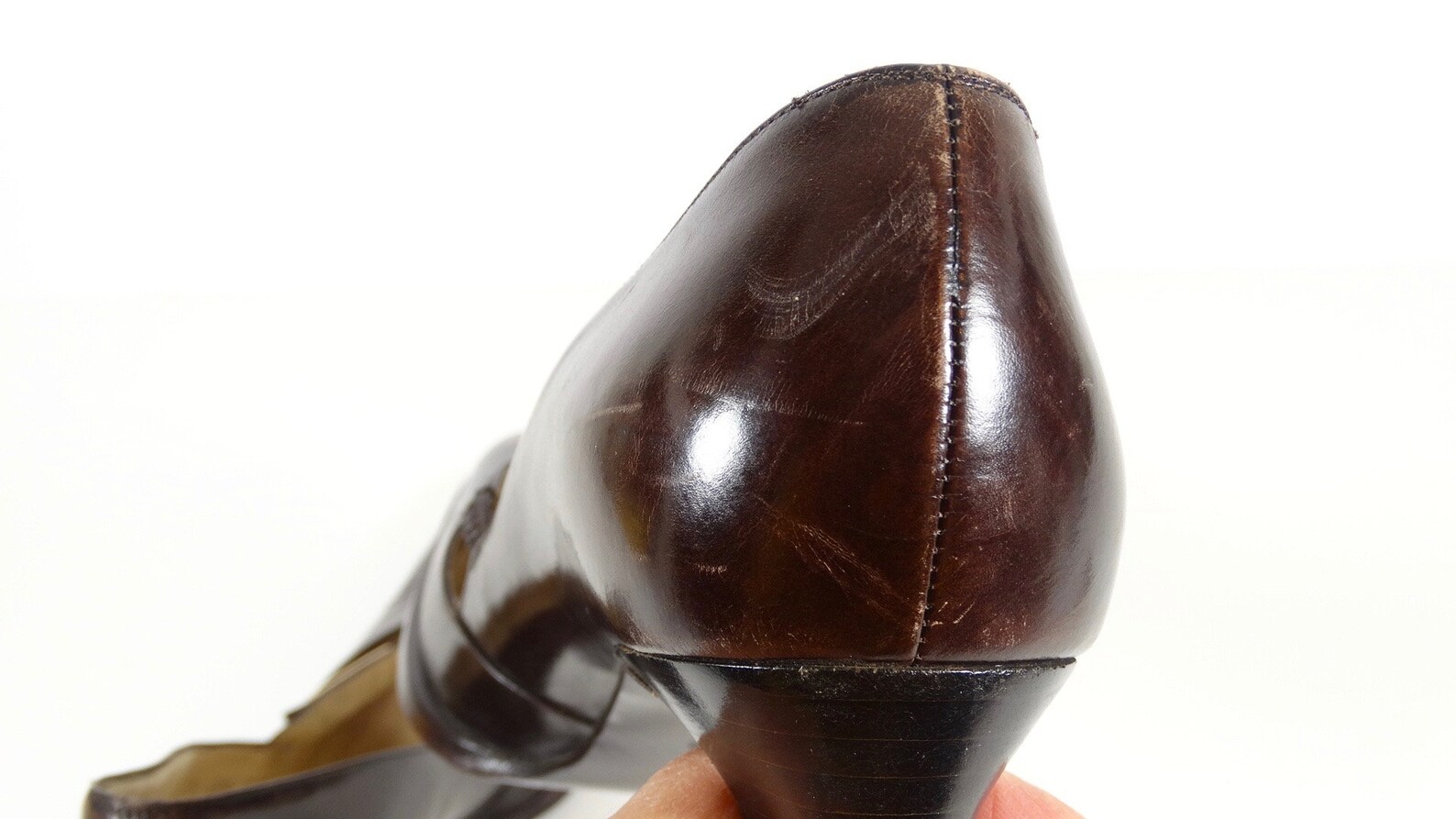 Vintage Gucci Authentic Vintage Leather High Heels, Vintage Italian ...