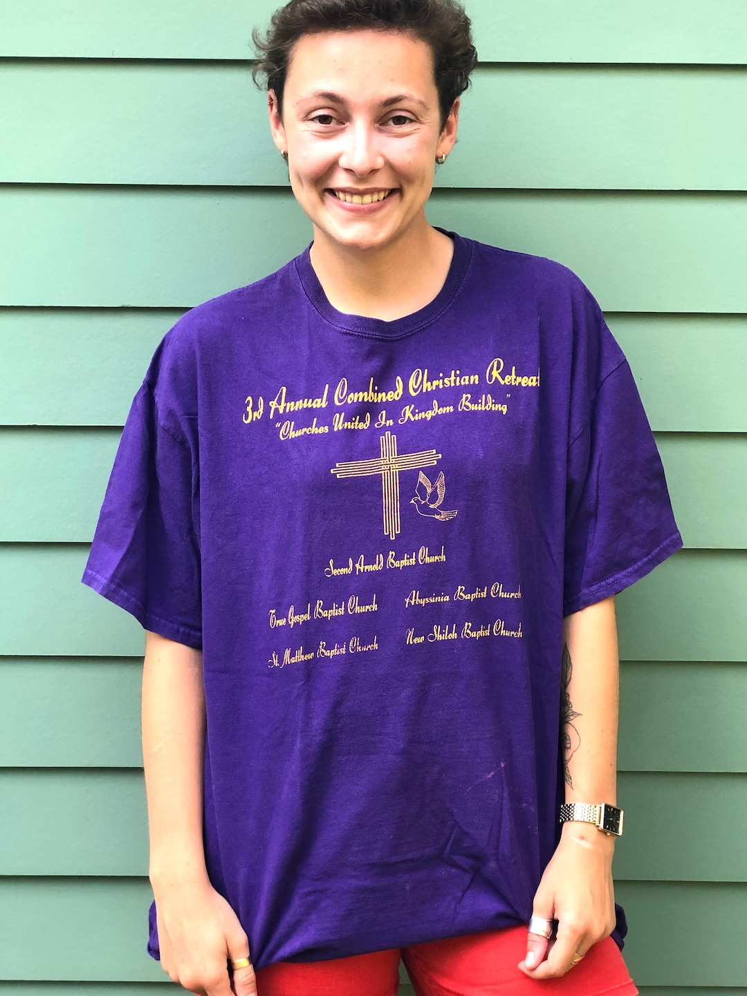 Vintage Church Retreat Tshirt - Baptist Retreat Tshirt - Combined ...