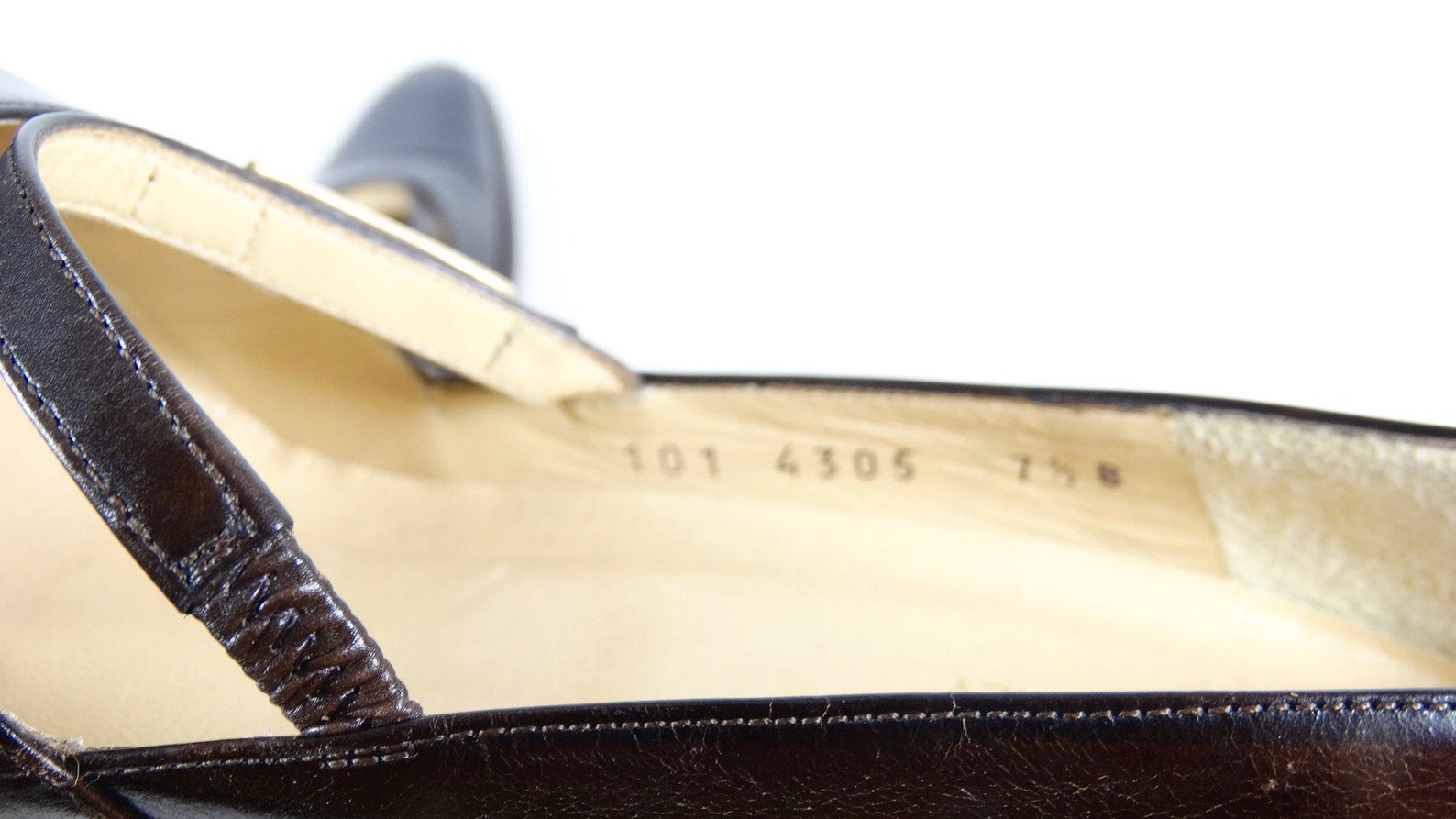 Vintage Gucci Authentic Vintage Leather High Heels, Vintage Italian ...