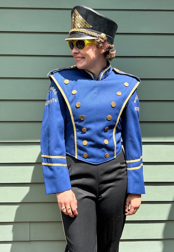 Vintage Marching Band Uniform - Complete with Hat Sta… - Gem