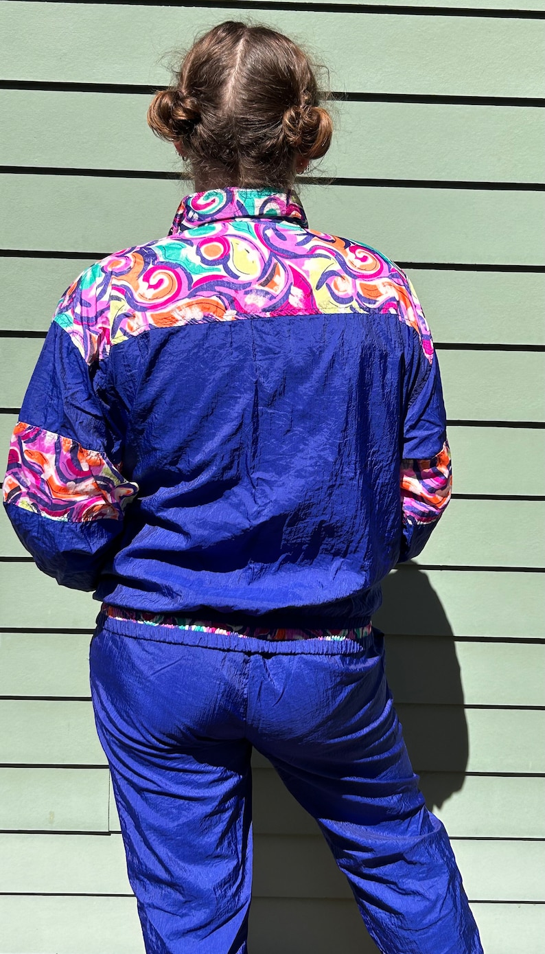 Fab 80s Track Suit Jennifer Moore Petites PL 1980s Track Suit Warmup ...