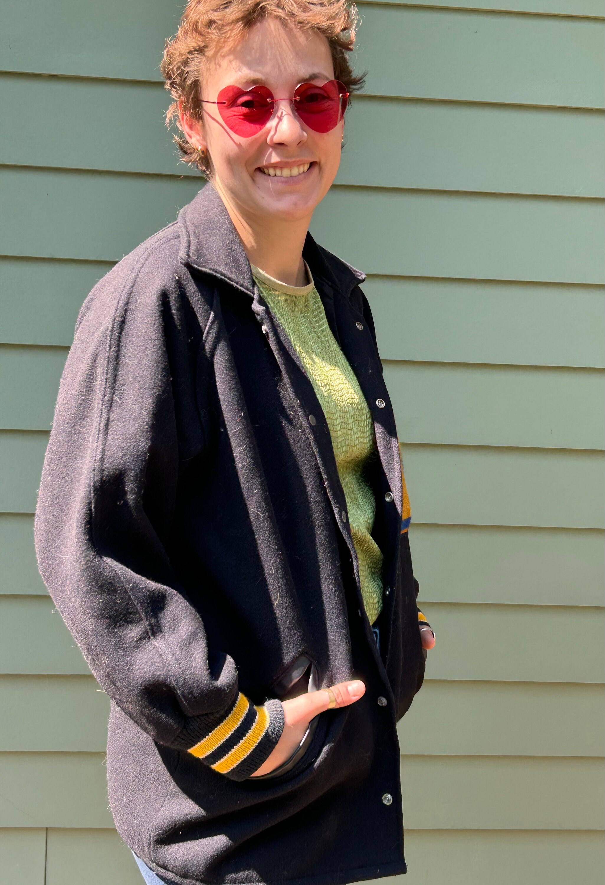 Vintage Neff Varsity Letter Jacket Size S Black and Gold Varsity Jacket ...