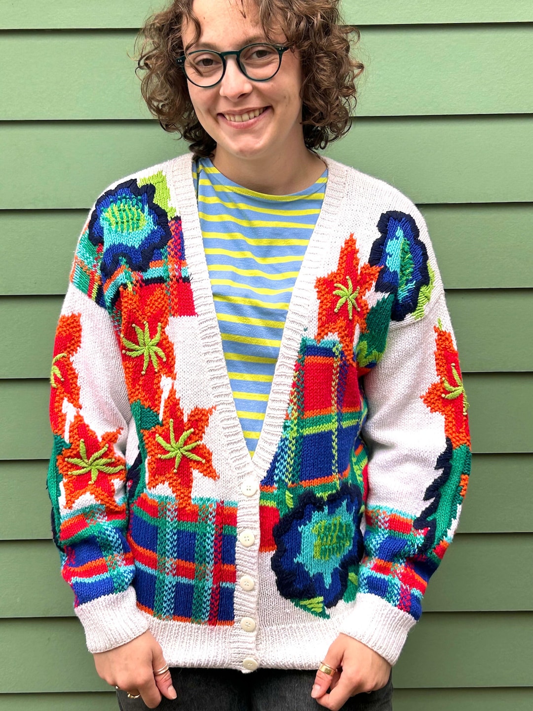 Amazing Robert Scott Cardigan Maximalist Cardigan Robert Scott Sweater ...