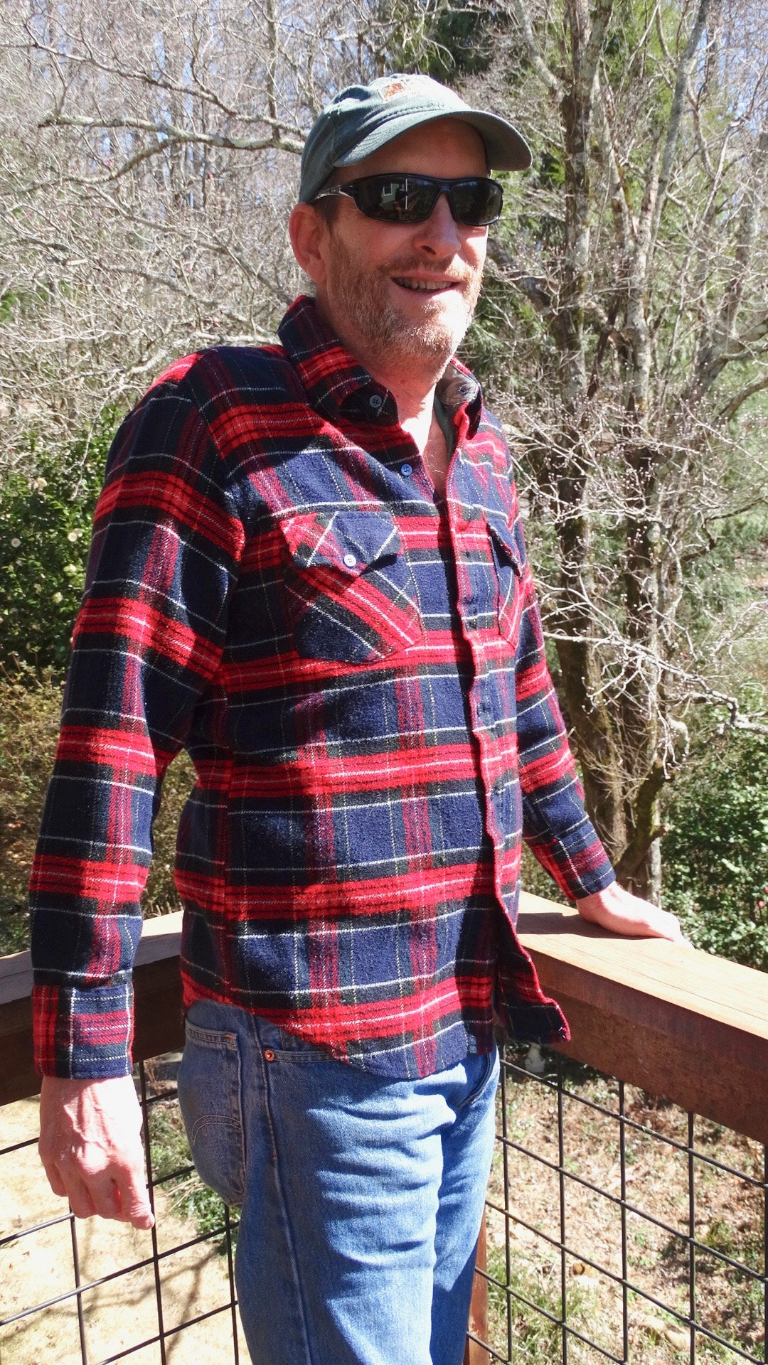 90s Vintage VIP Plaid Flannel Workshirt Button up Plannel Mens Size M ...