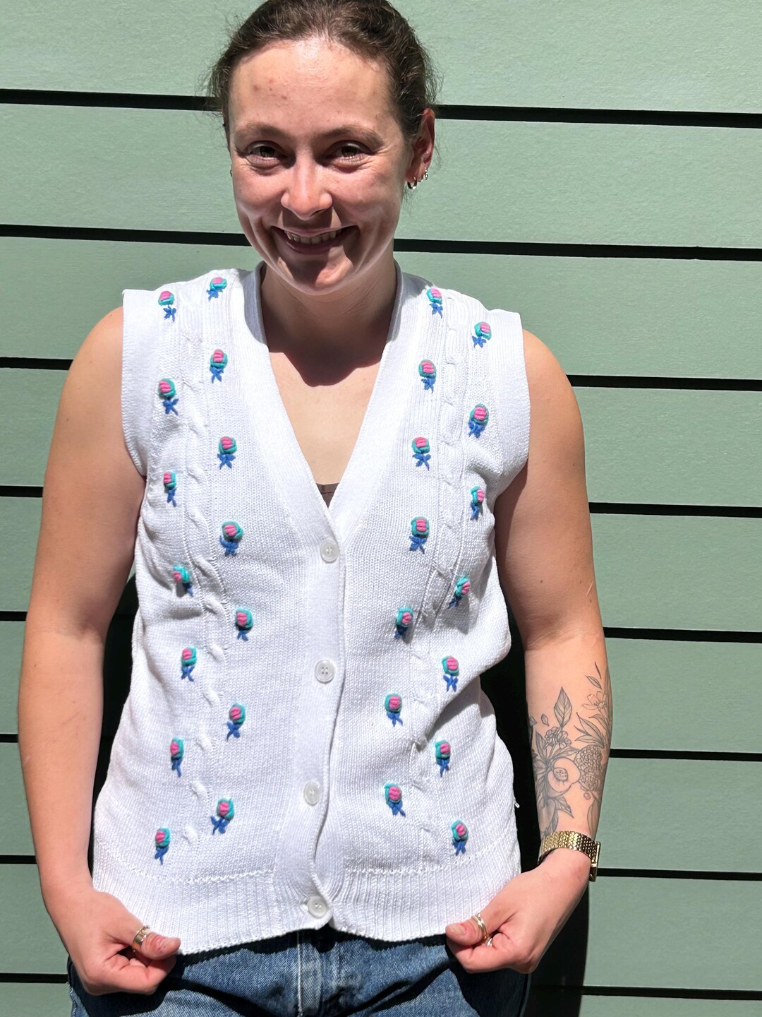 1980s Izod Club Vest Vintage Sweater Vest 80s Vest Vintage Vest Size S ...