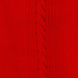 Vintage Oversize Red Sleeveless Shell Cotton Ramie Knit Sleeveless ...