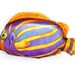 Giant Fish Pillow Tropical Fish Pillow Blue Ring Angelfish Pillow Scuba ...