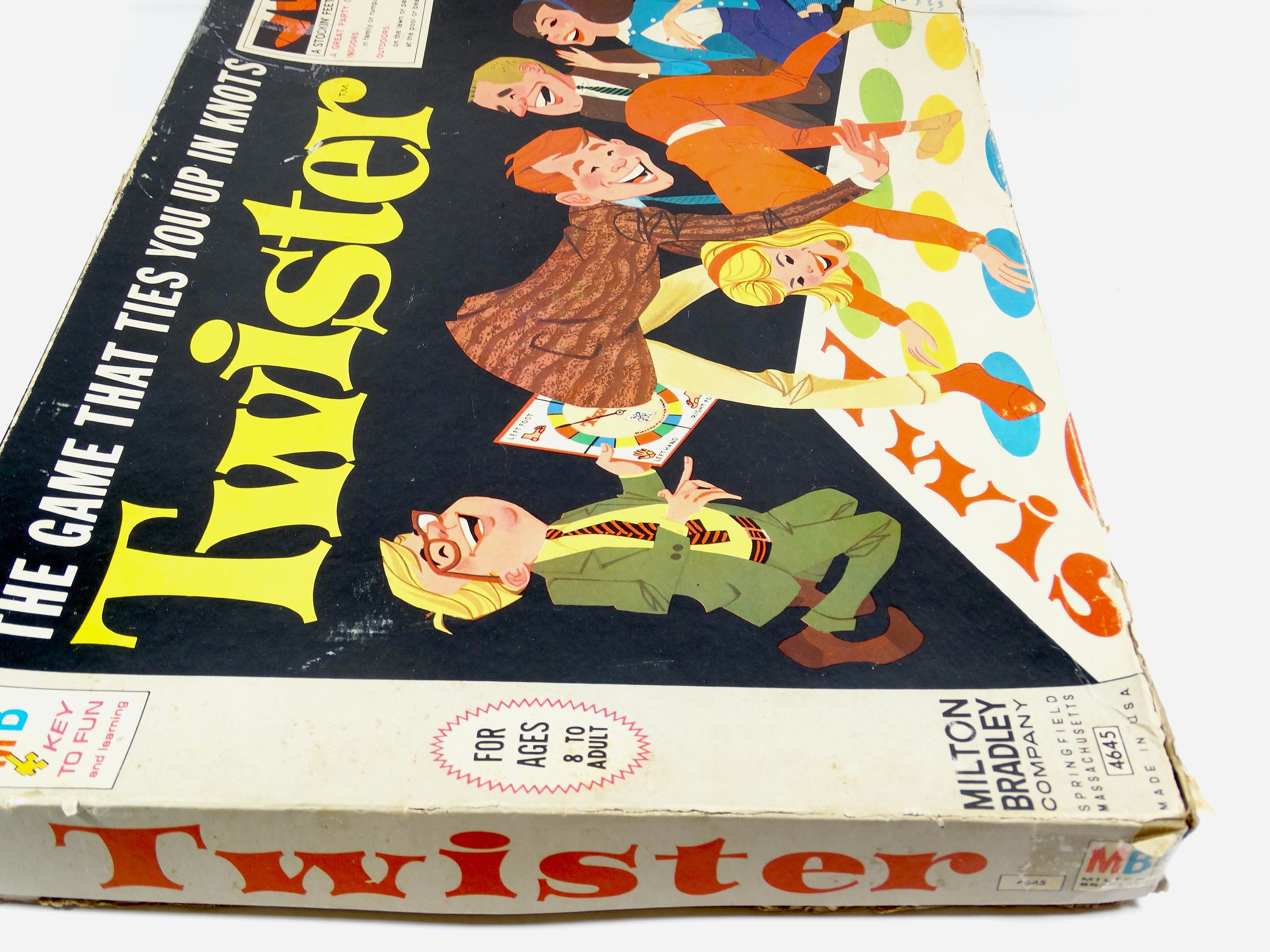 1966 Twister Game ORIGINAL Twister Midcentury Game Classic Twister 60s ...