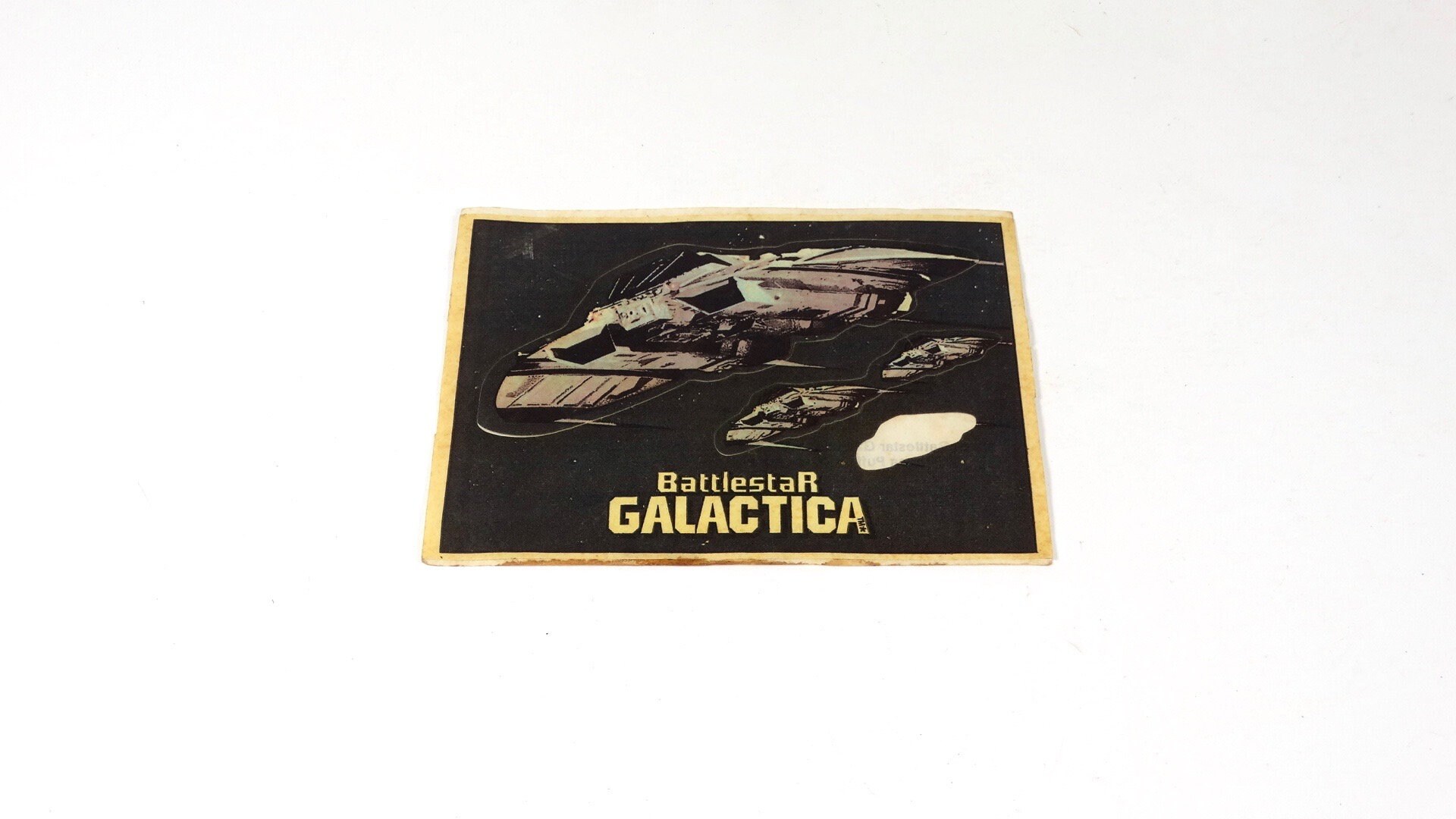 1978 Battlestar Galactica Stickers Cylon Attack Fighters Big G Cereal ...
