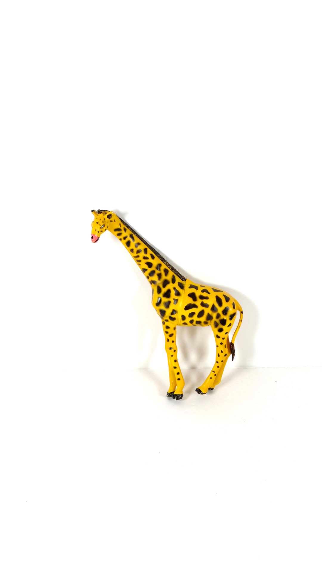 1987 Toy Giraffe Plastic Giraffe Figure - Etsy