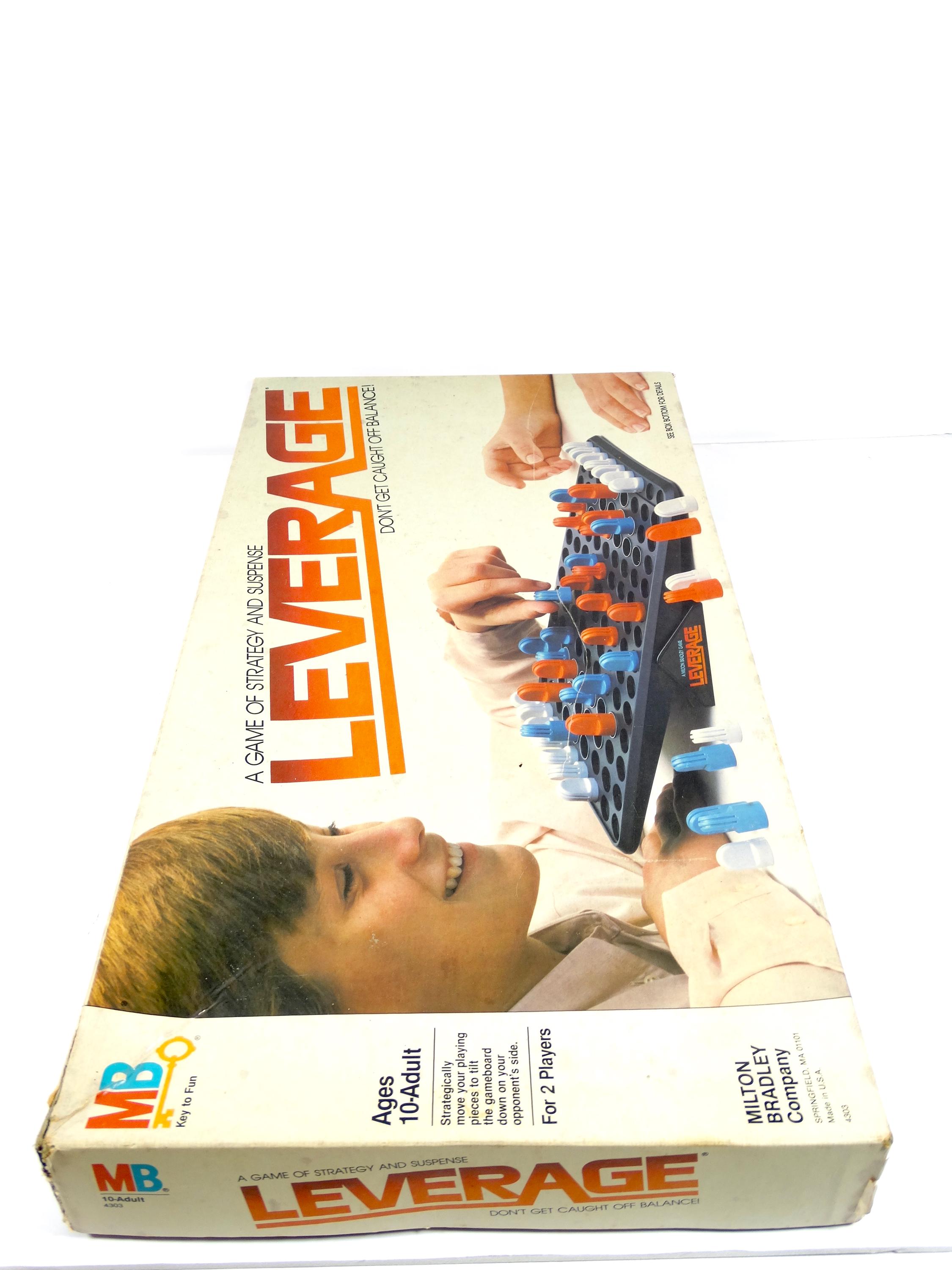 1982 Leverage Game - 1980s Game 1980s Milton Bradley Leverage Strategy ...