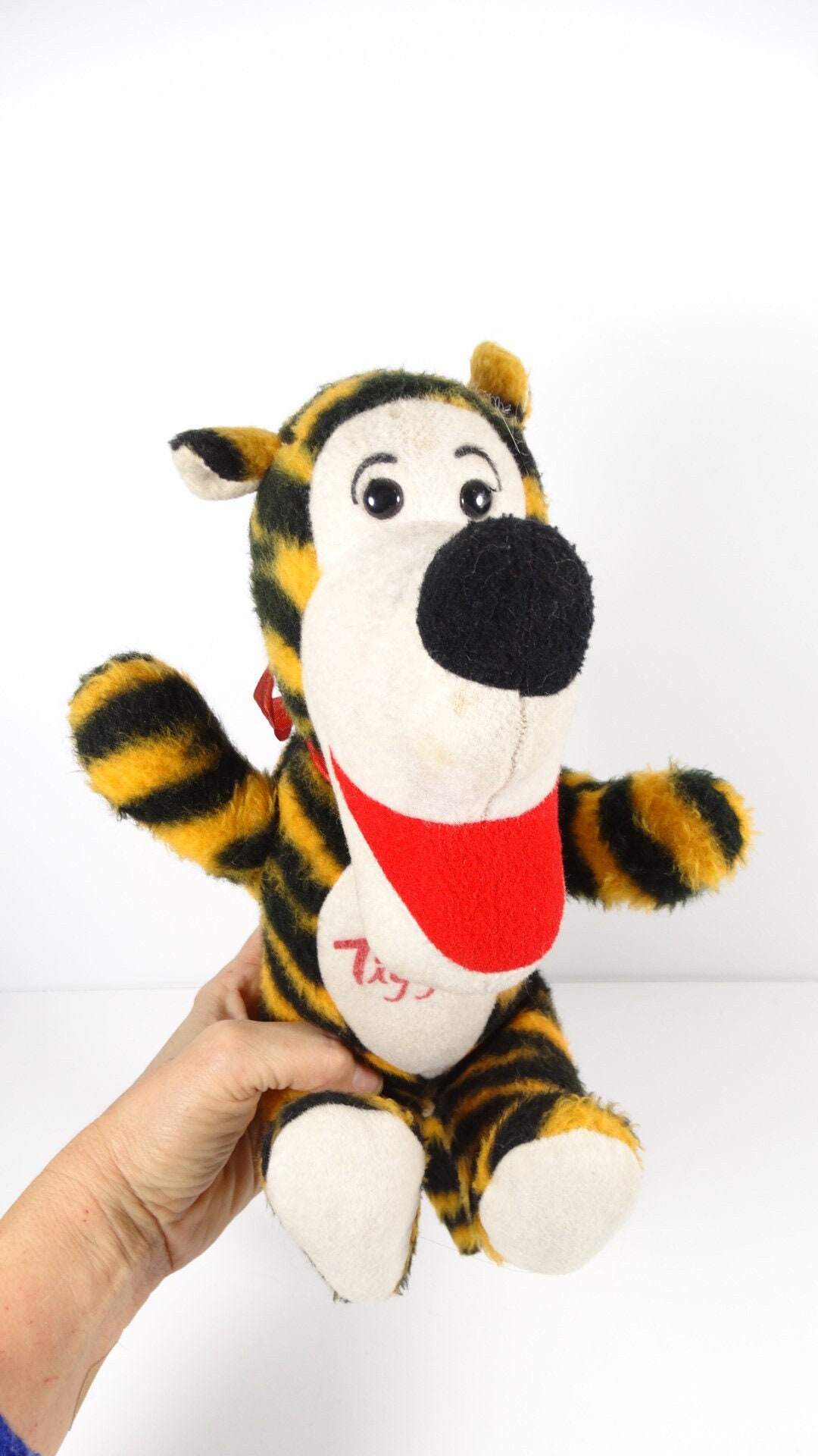 Vintage Tigger Stuffed Tigger Toy Tigger Plush Tigger Doll Sears Gund ...
