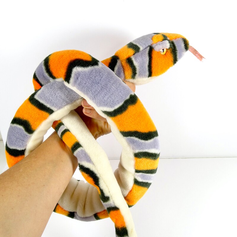 Python Stuffed Animal - Etsy
