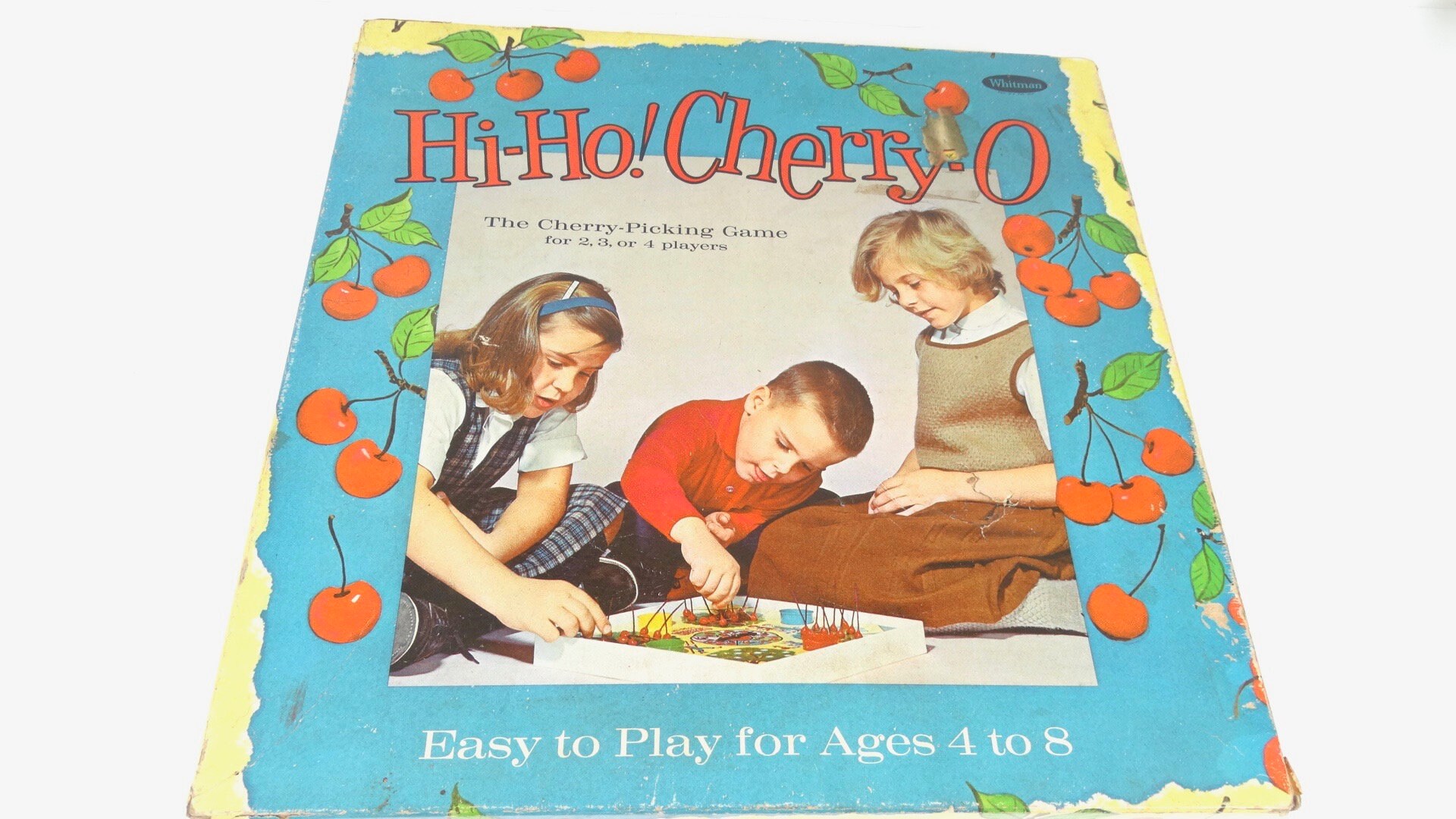 Hi-ho! Cherry-o! 1960 Whitman Board Game, Nearly Complete Vintage ...