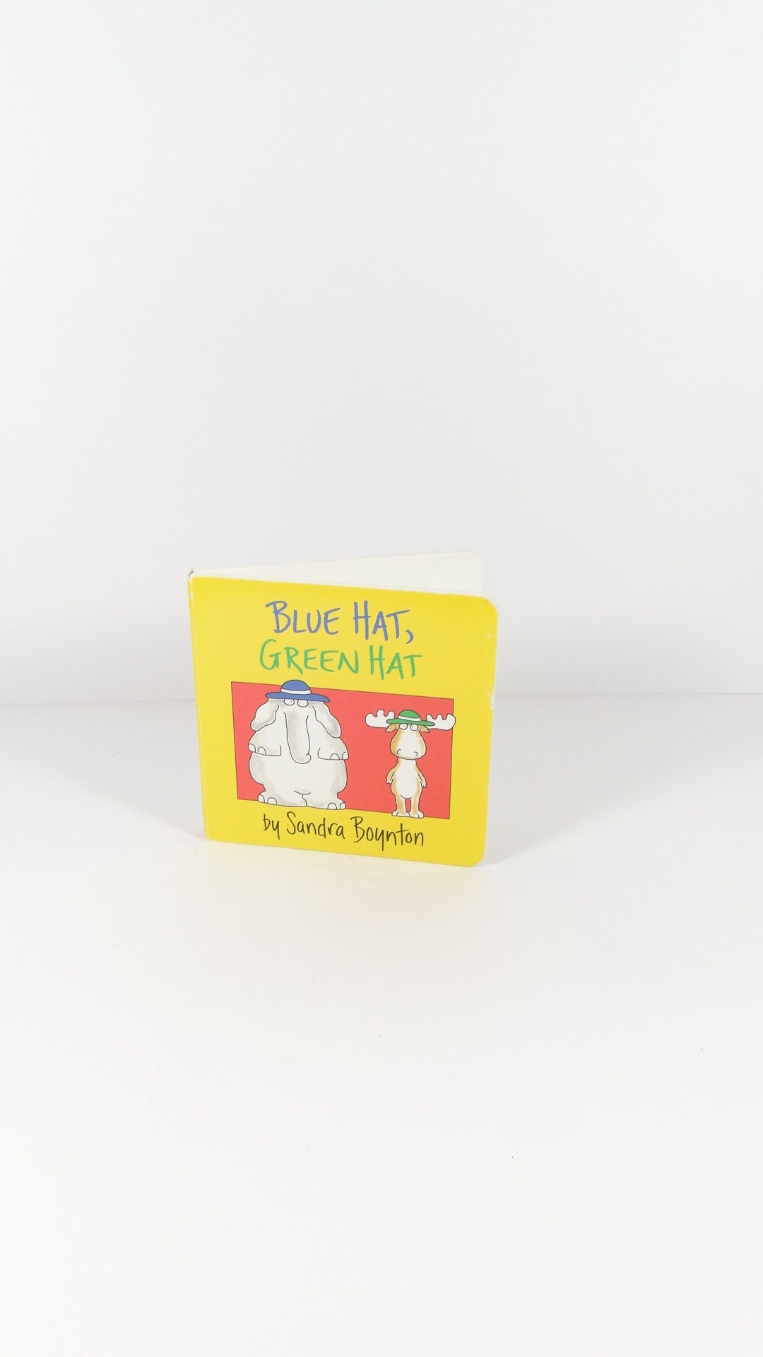 1995 Blue Hat Green Hat by Sandra Boynton Toddler Book Board Book ...
