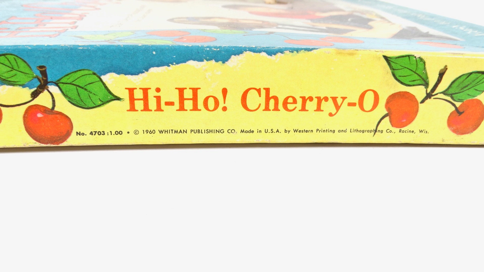Hi-ho Cherry-o 1960 Whitman Board Game, Nearly Complete Vintage ...
