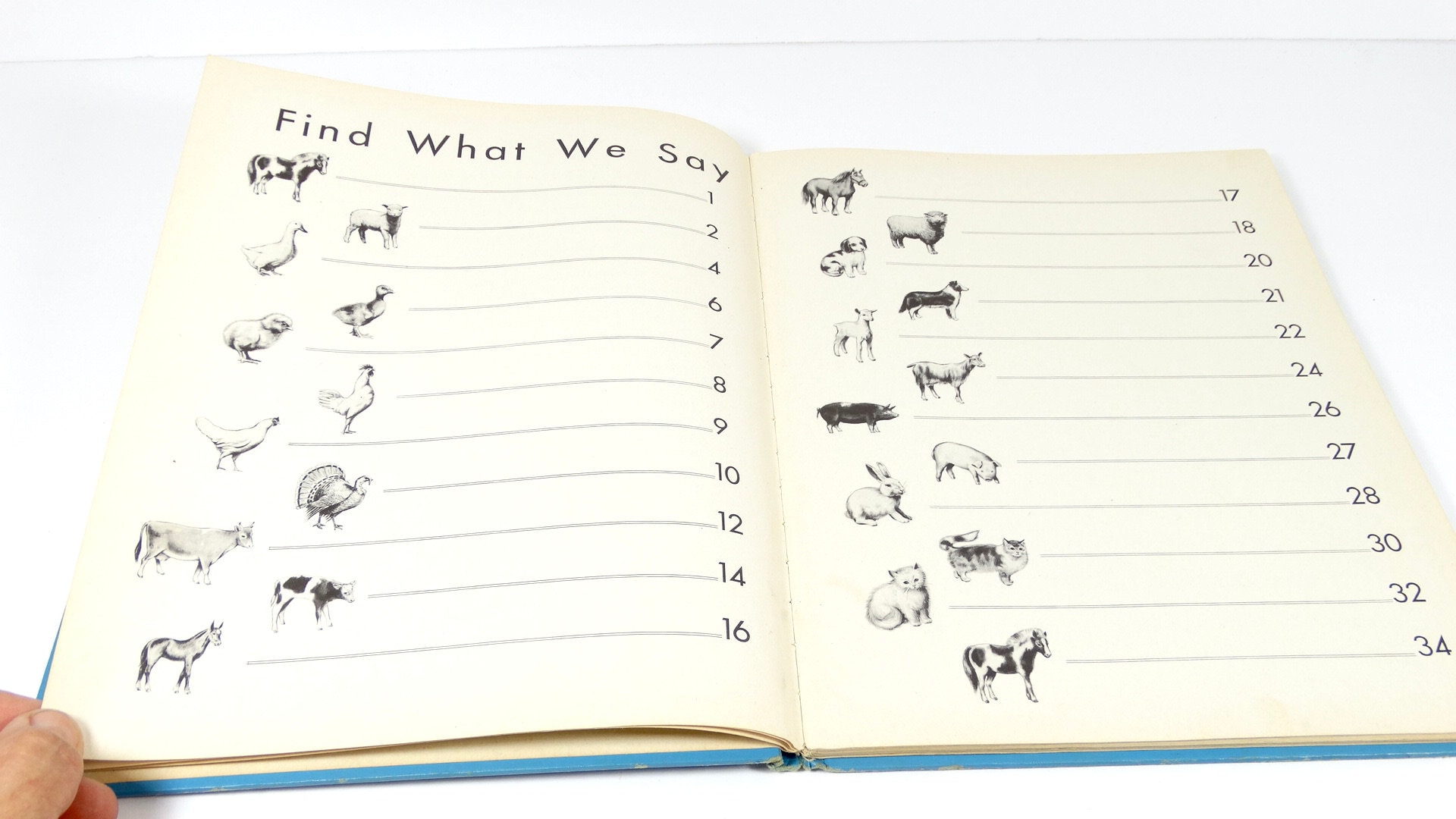 1949 Come to the Farm Ruth M. Tensen Picture Books for - Etsy