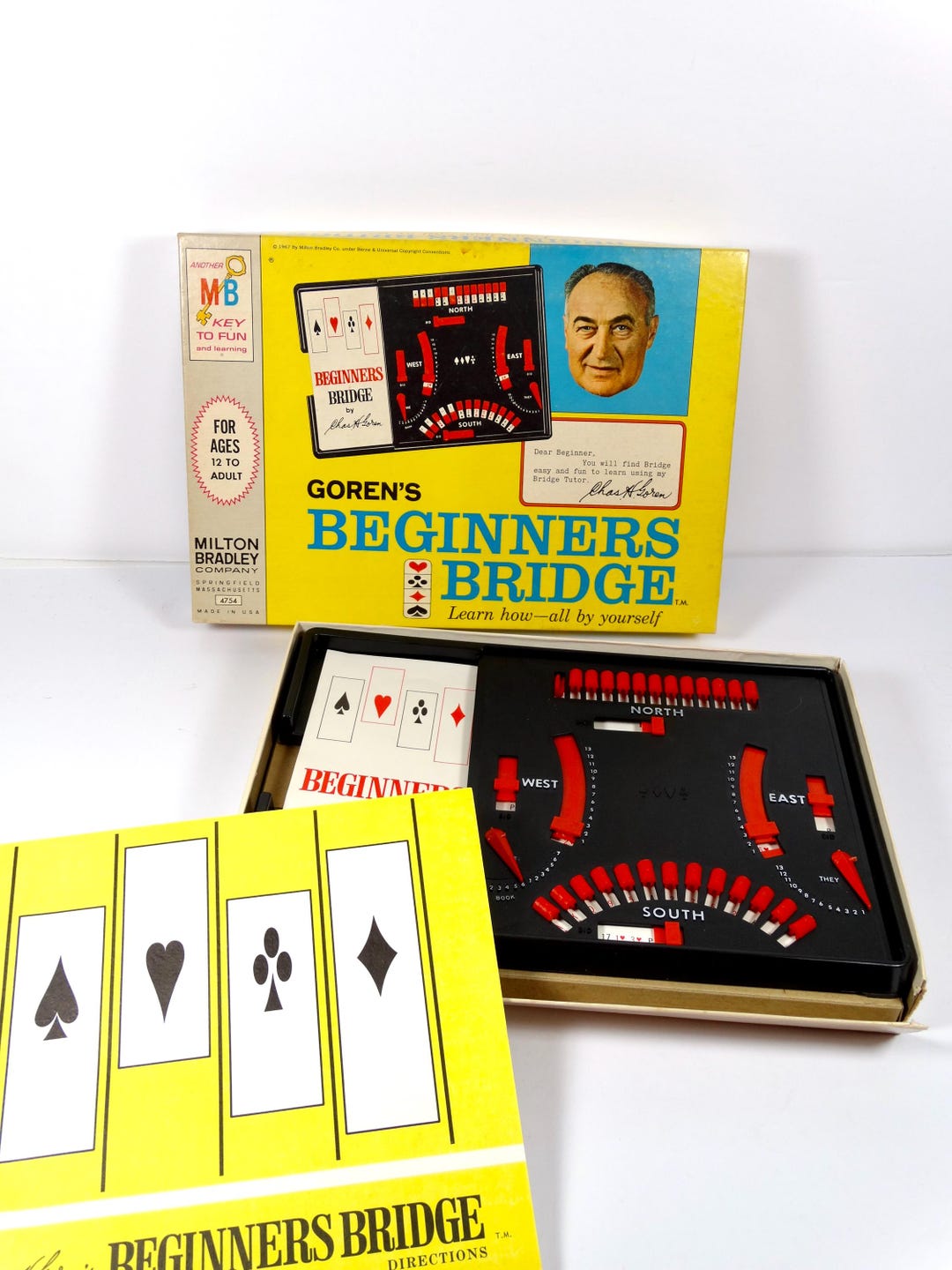 1967 Goren's Beginners Bridge COMPLETE Learn to Play Bridge Charles ...