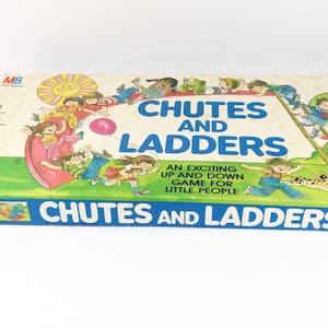 1979 Chutes and Ladders Little Kids Board Game Classic Family Game ...