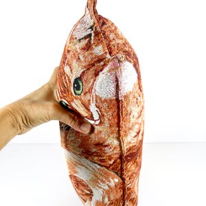 Giant Fish Pillow Tropical Fish Pillow Blue Ring Angelfish Pillow Scuba ...