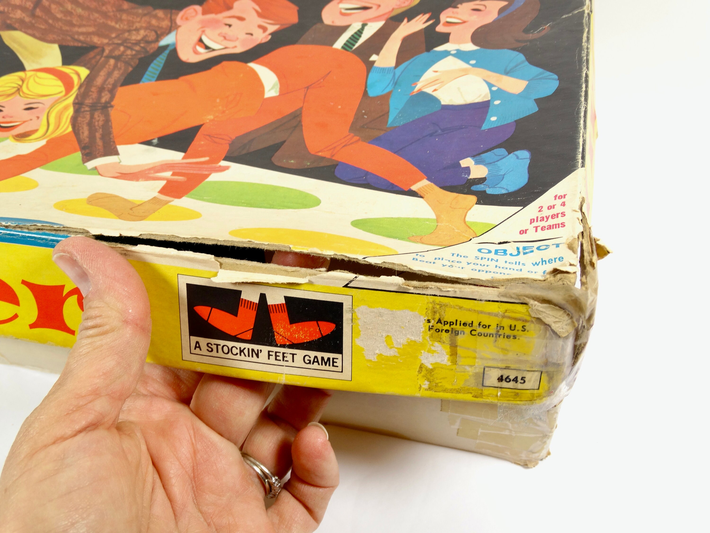 1966 Twister Game ORIGINAL Twister Midcentury Game Classic Twister 60s ...