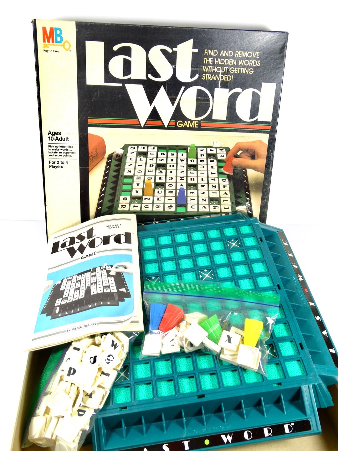 1985 Last Word Game COMPLETE Milton Bradley 1980s Game Night Family ...