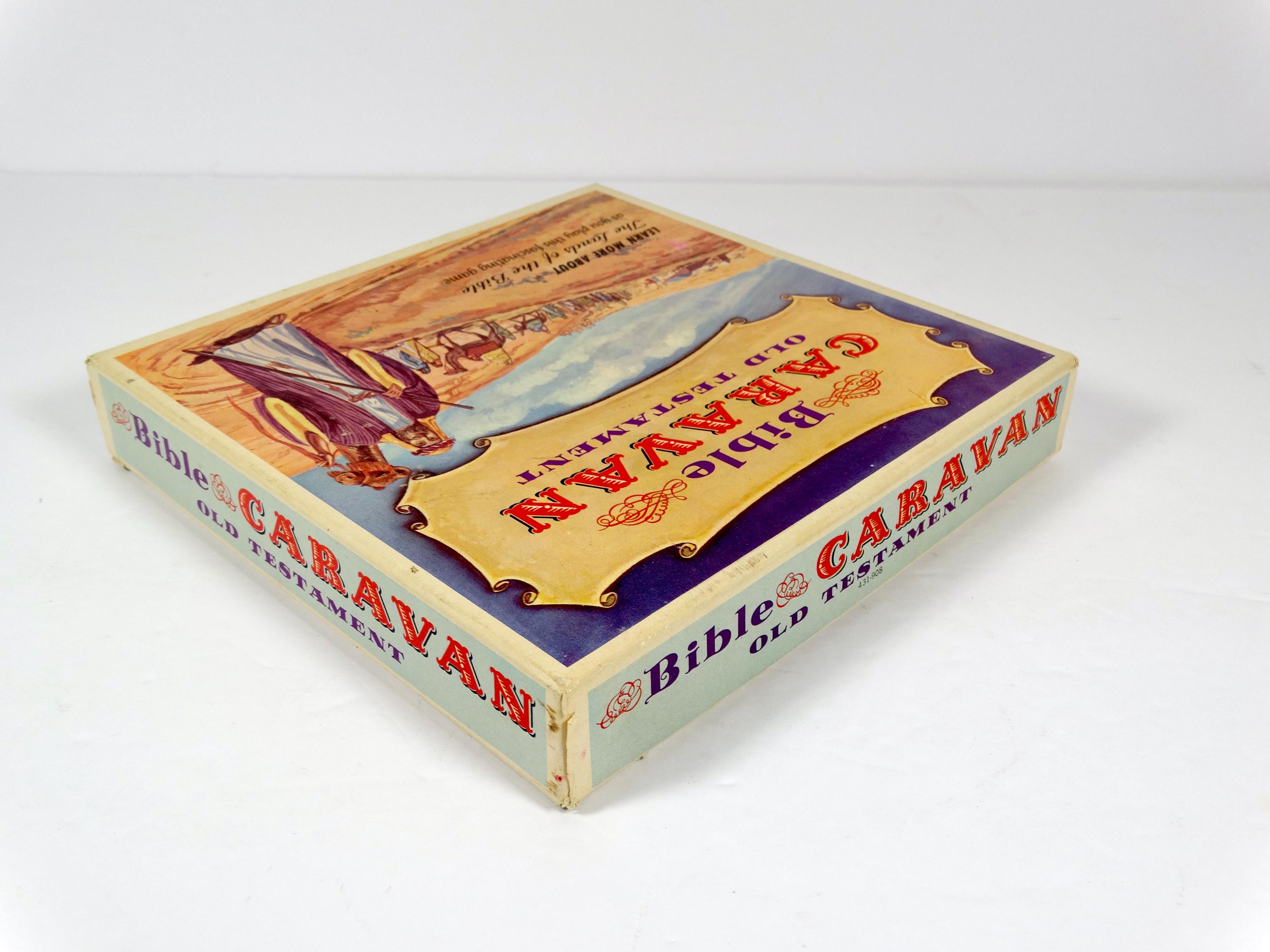 1961 Bible Caravan Game Broadman Supplies Bible Game Old Testament ...