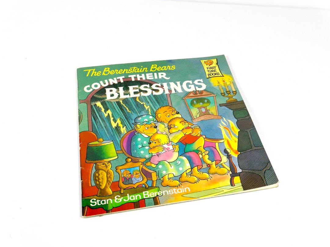 1995 the Berenstain Bears Count Their Blessings - 90s Kids Book Stan ...