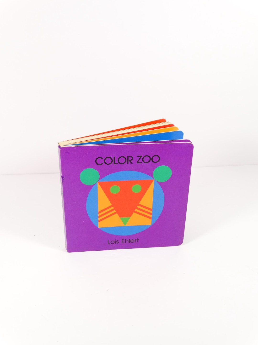 1997 Color Zoo Board Book by Lois Ehlert Baby Book Geometry Toddler ...