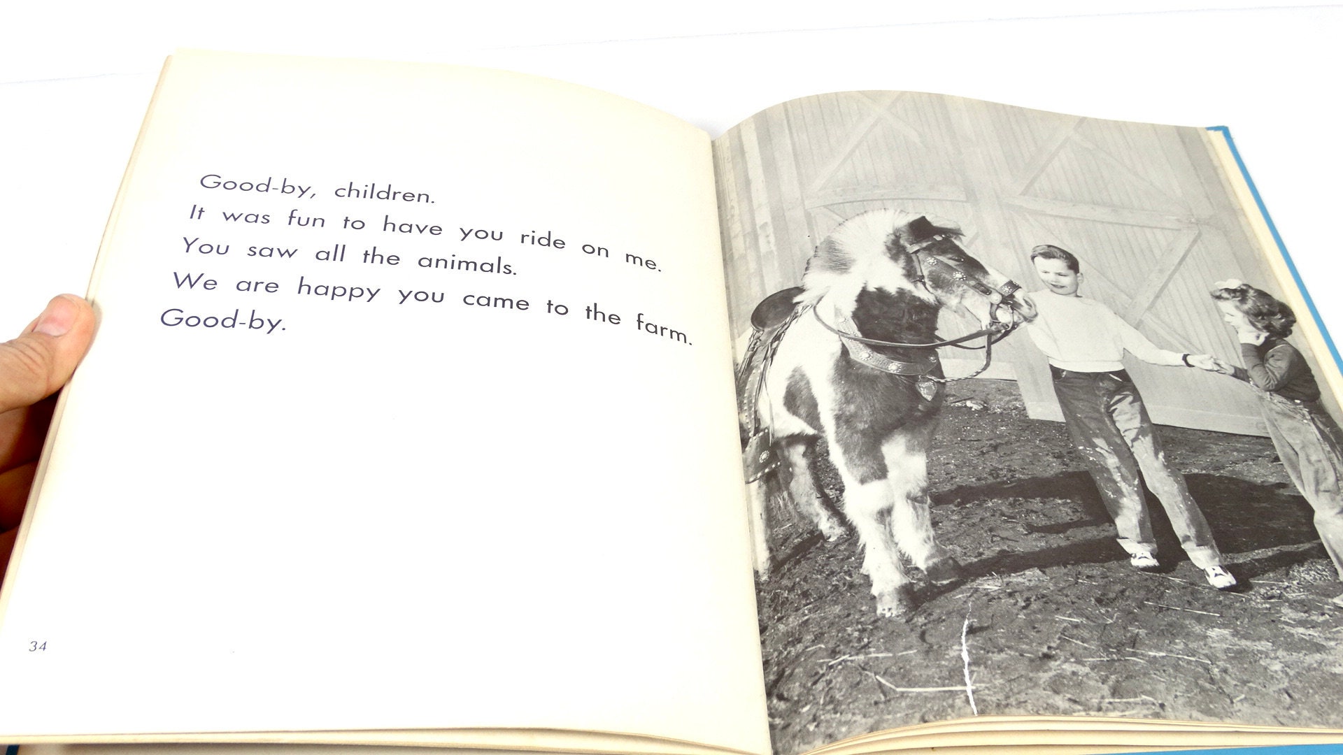 1949 Come to the Farm Ruth M. Tensen Picture Books for - Etsy UK