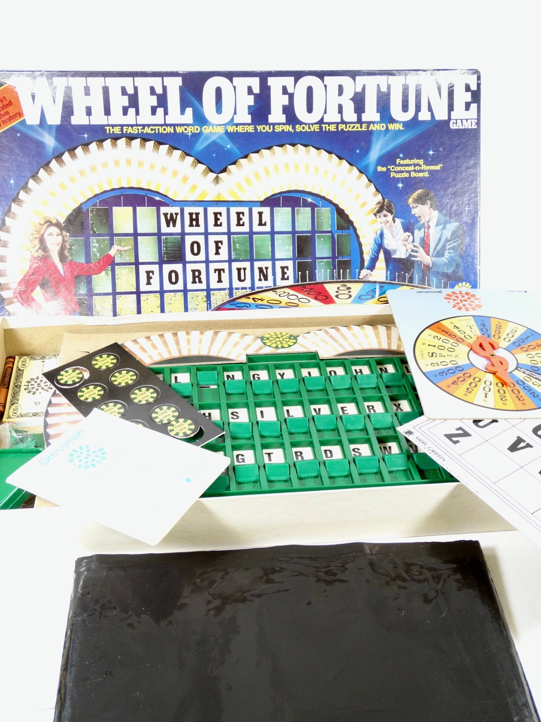 1985 Wheel of Fortune COMPLETE Game TV Game Show Game Wheel of Fortune ...