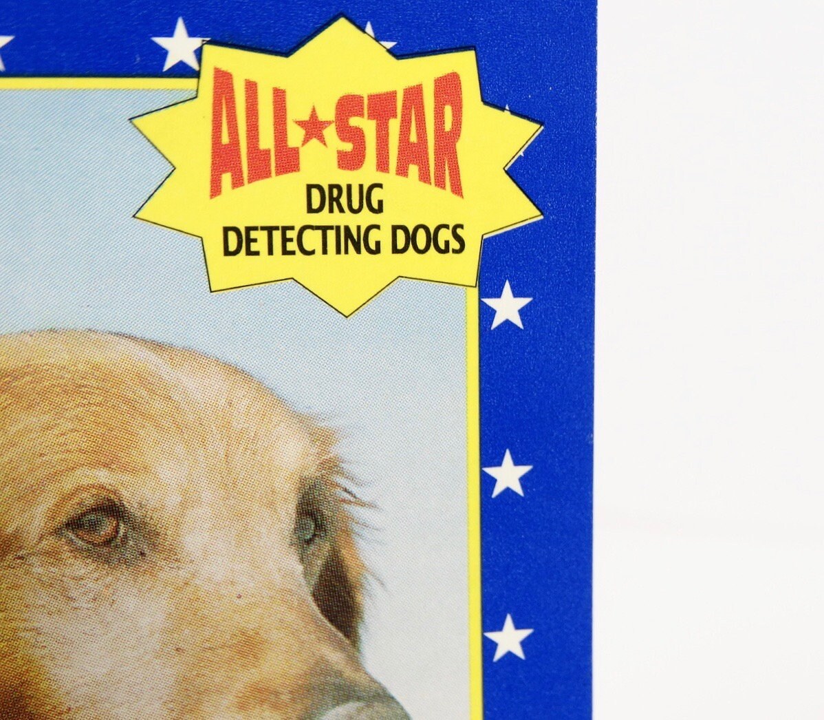 1992 US Customs Drug Dogs Trading Cards Benny and Humphrey #15 #8 All ...