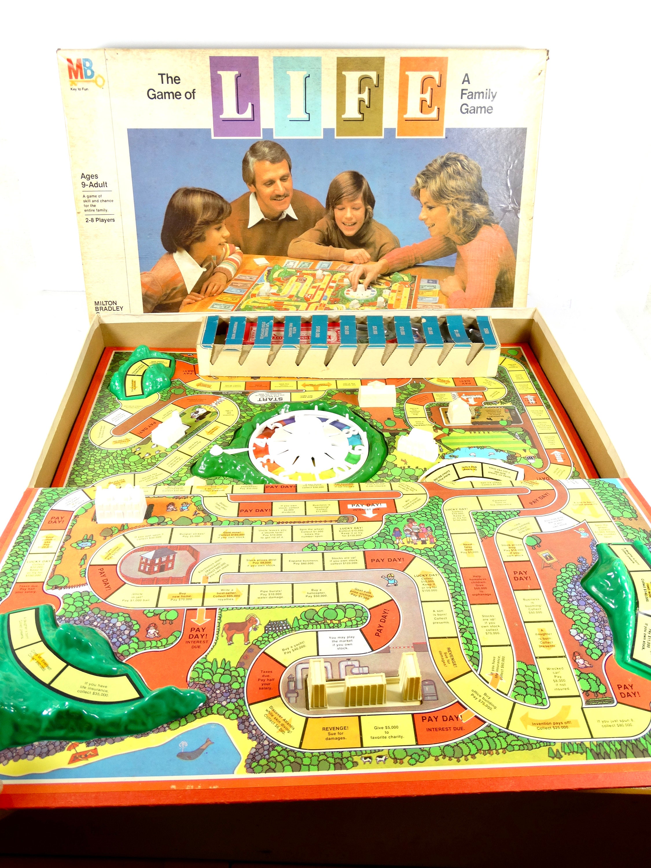 1979 Game of Life COMPLETE 1970s Game Life Game 70s Game Classic Game ...
