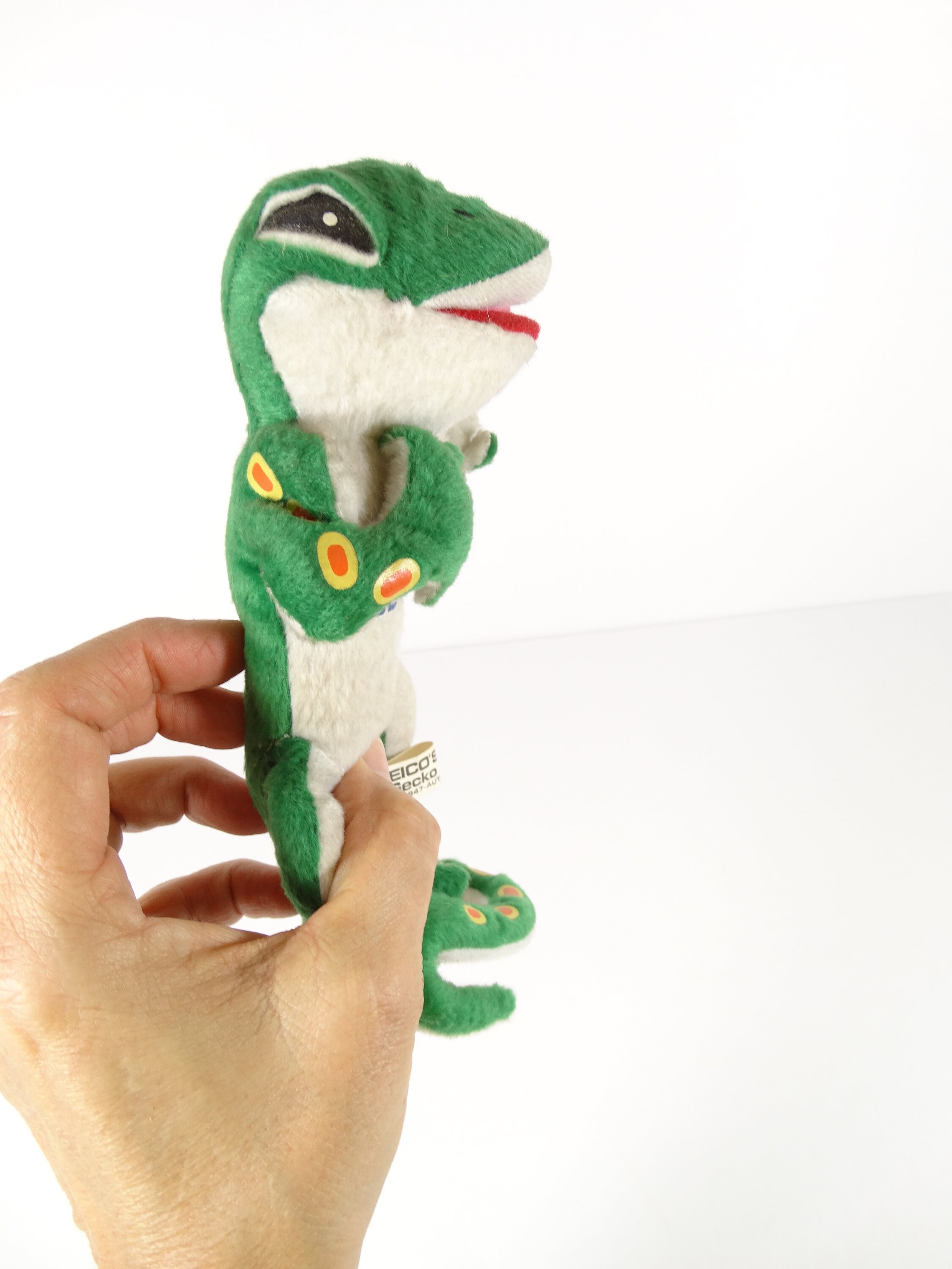 Y2K Geico Insurance Gecko Vintage Advertising Promo Gecko Original ...