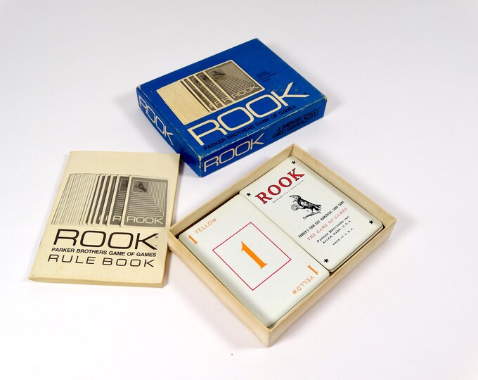 1972 Rook Game COMPLETE Vintage Rook Card Game Rook Game Parker ...