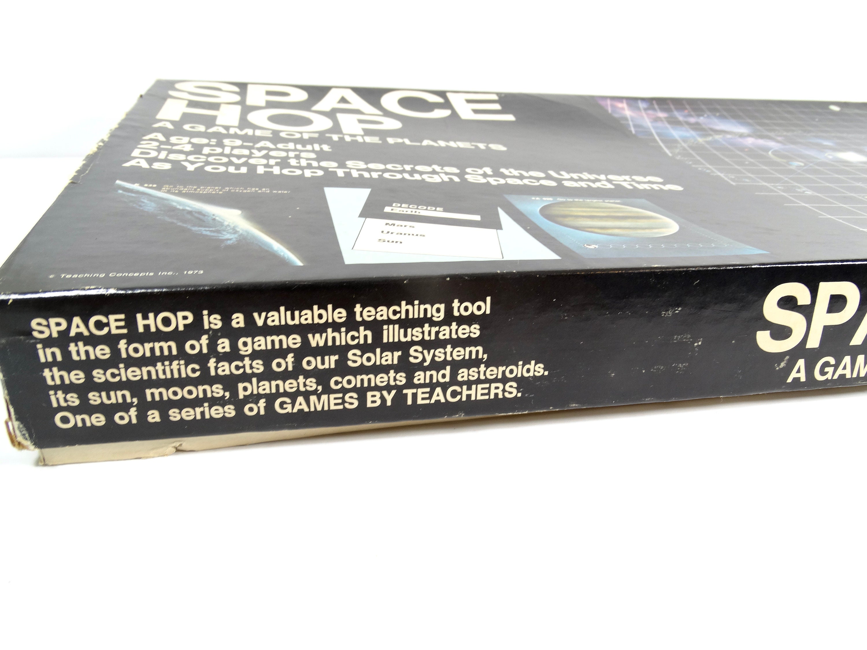 1973 Space Hop Game - 1970s Space Game Planet Game Solar System 70s ...